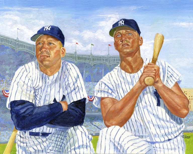 Mantle & Maris - Dick Perez : Dick Perez