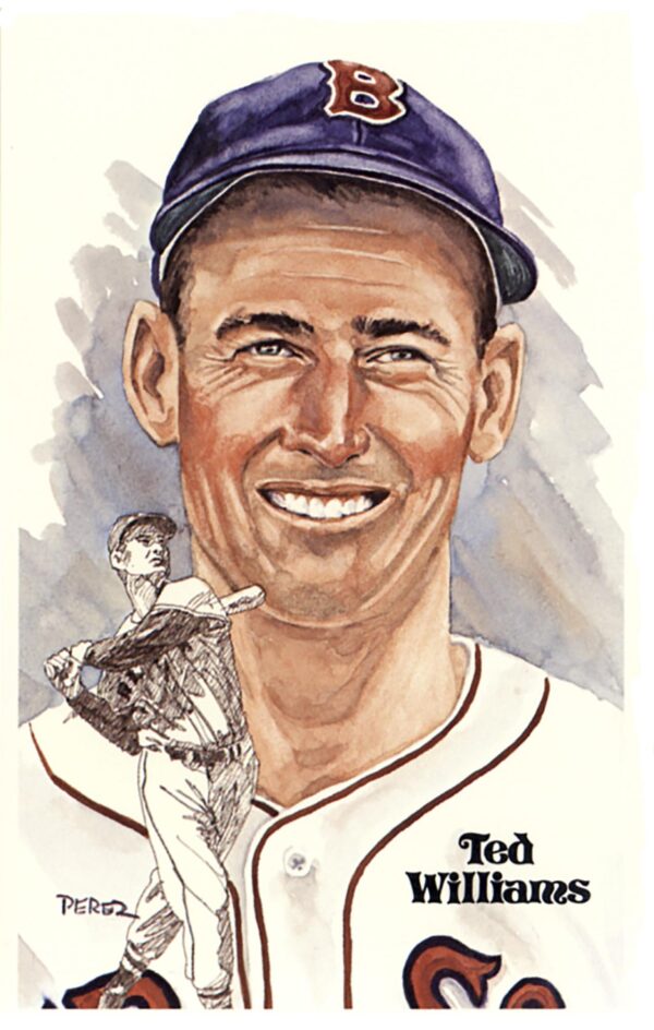Ted Williams - Dick Perez : Dick Perez